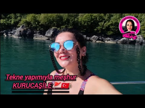 Karavanla KURUCAŞİLE kedi yılan yedi 🤯 Tekne ⛵ yapımı meşhur küçük ilçe ( başıma neler geldi #gezi
