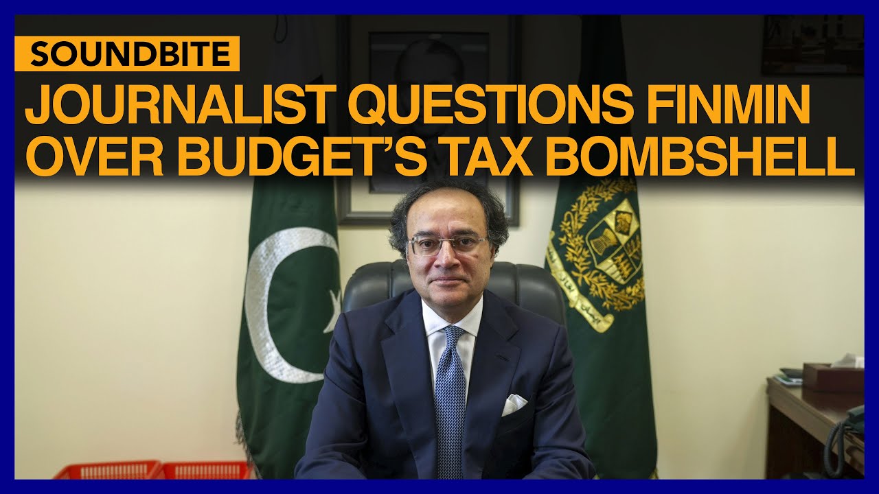Journalist Questions Pakistan Finance Minister Over Increased Tax ...
