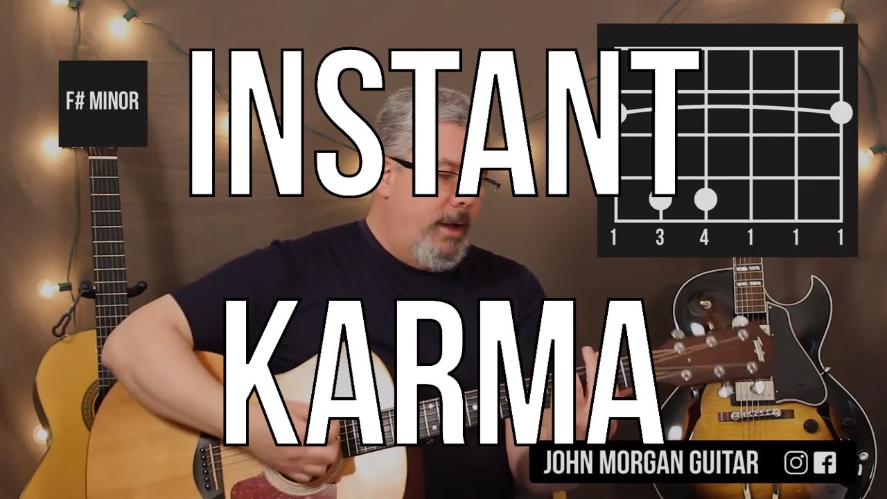 How to Play "Instant Karma" by John Lennon - YouTube