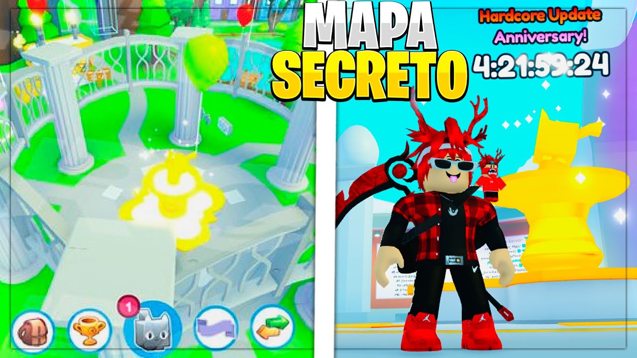 DESCOBRI o NOVO LOBBY SECRETO do PET SIMULATOR X - YouTube