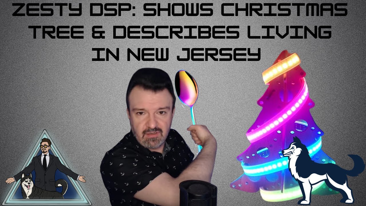 Zesty DSP: Shows Christmas Tree & Describes New Jersey - YouTube