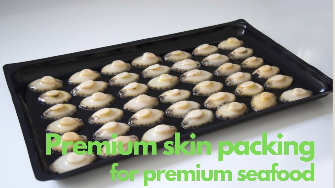 State of art VSP Vacuum skin packaging machine for premier seafood meat ...
