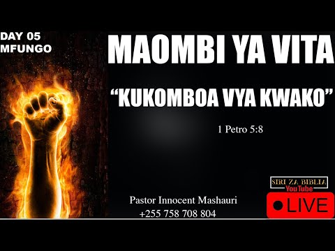 LIVE: MAOMBI YA VITA // KUPAMBANIA HAKI YAKO
