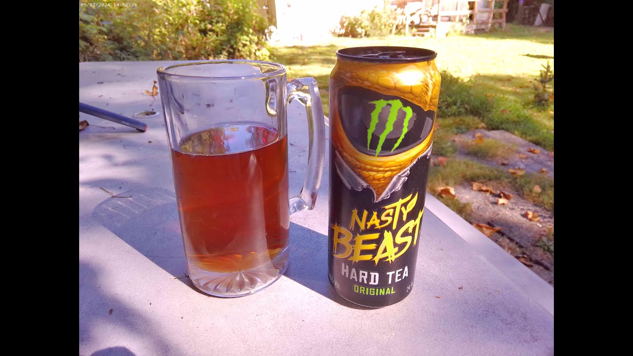 Nasty Beast Hard Tea Original - Monster Brewing - 6% - YouTube