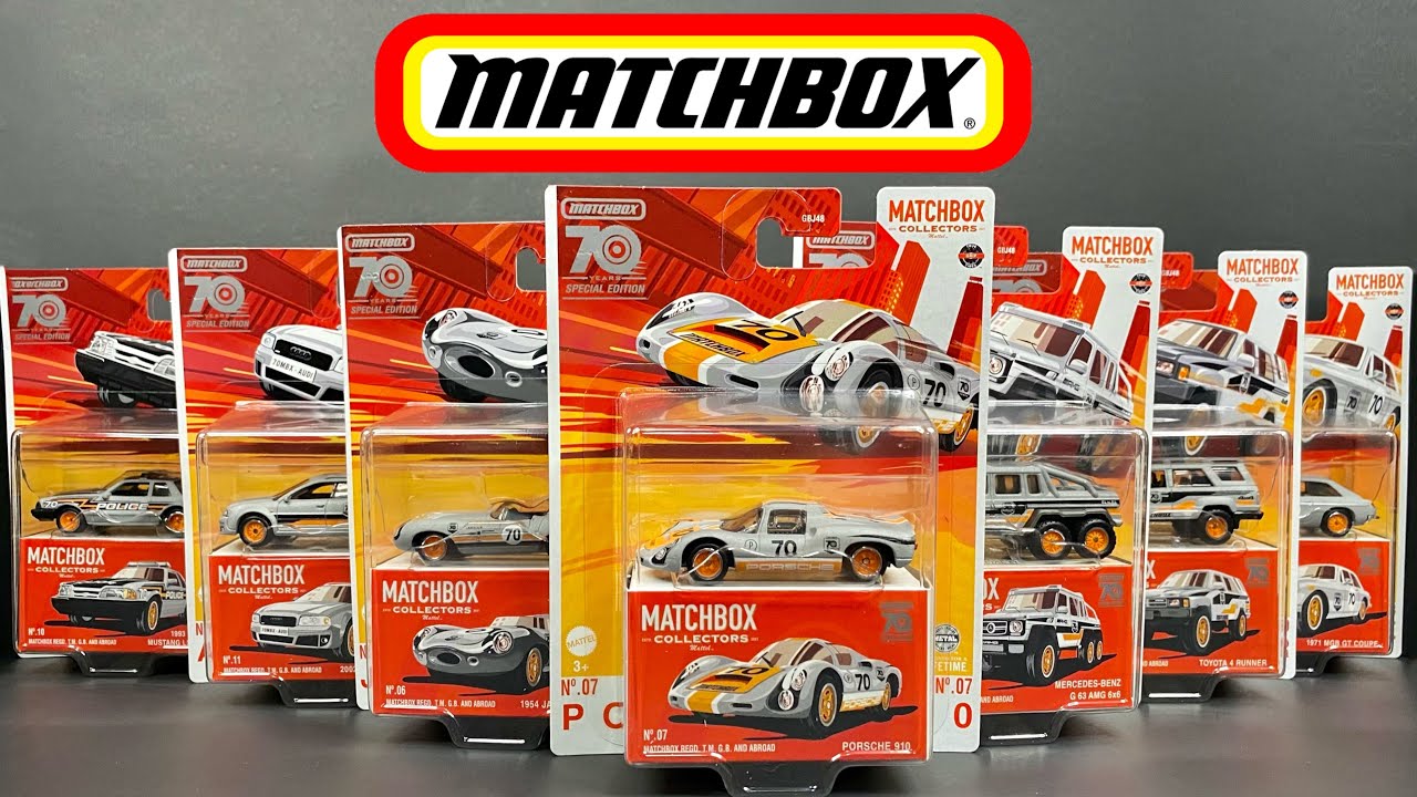 Matchbox Premium Collectors 70th Anniversary Special Edition - Wave 2 ...