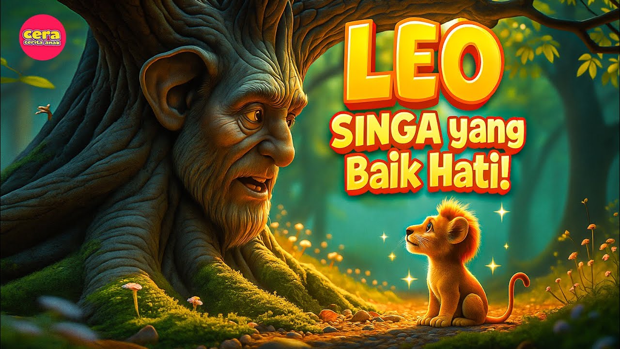 Cerita Anak - Kisah Leo Singa yang Baik Hati - YouTube
