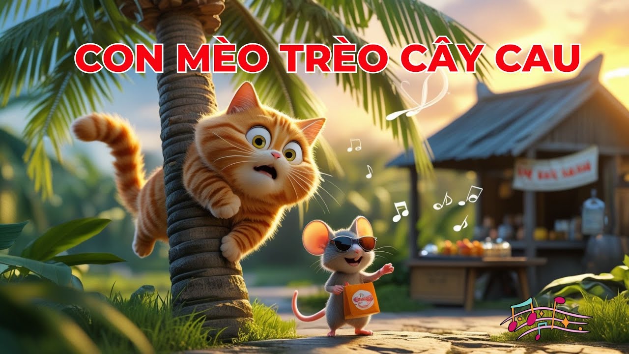 Con mèo mà trèo cây cau || Nhạc thiếu nhi vui nhộn || Nhạc thiếu nhi ...