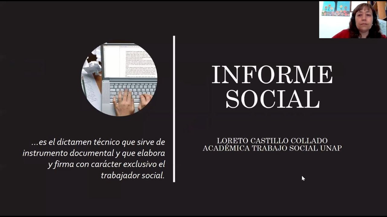 Taller 1 Estructura del Informe Social - YouTube