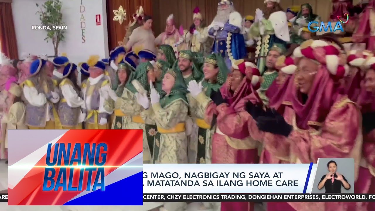 Tatlong Hari Mago, nagbigay ng saya at regalo sa mga matatanda sa ilang ...