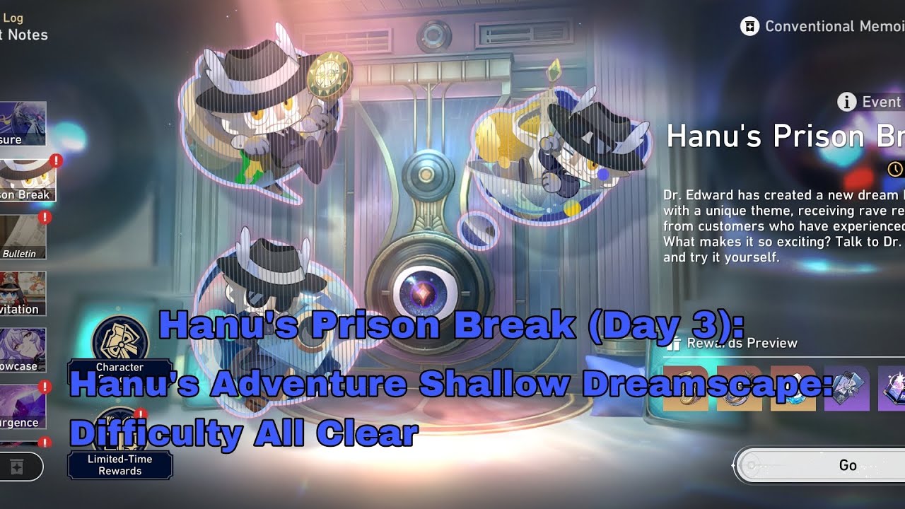 Honkai: Star Rail(V2.0)(Event): Hanu's Prison Break Day 3: Hanu's ...