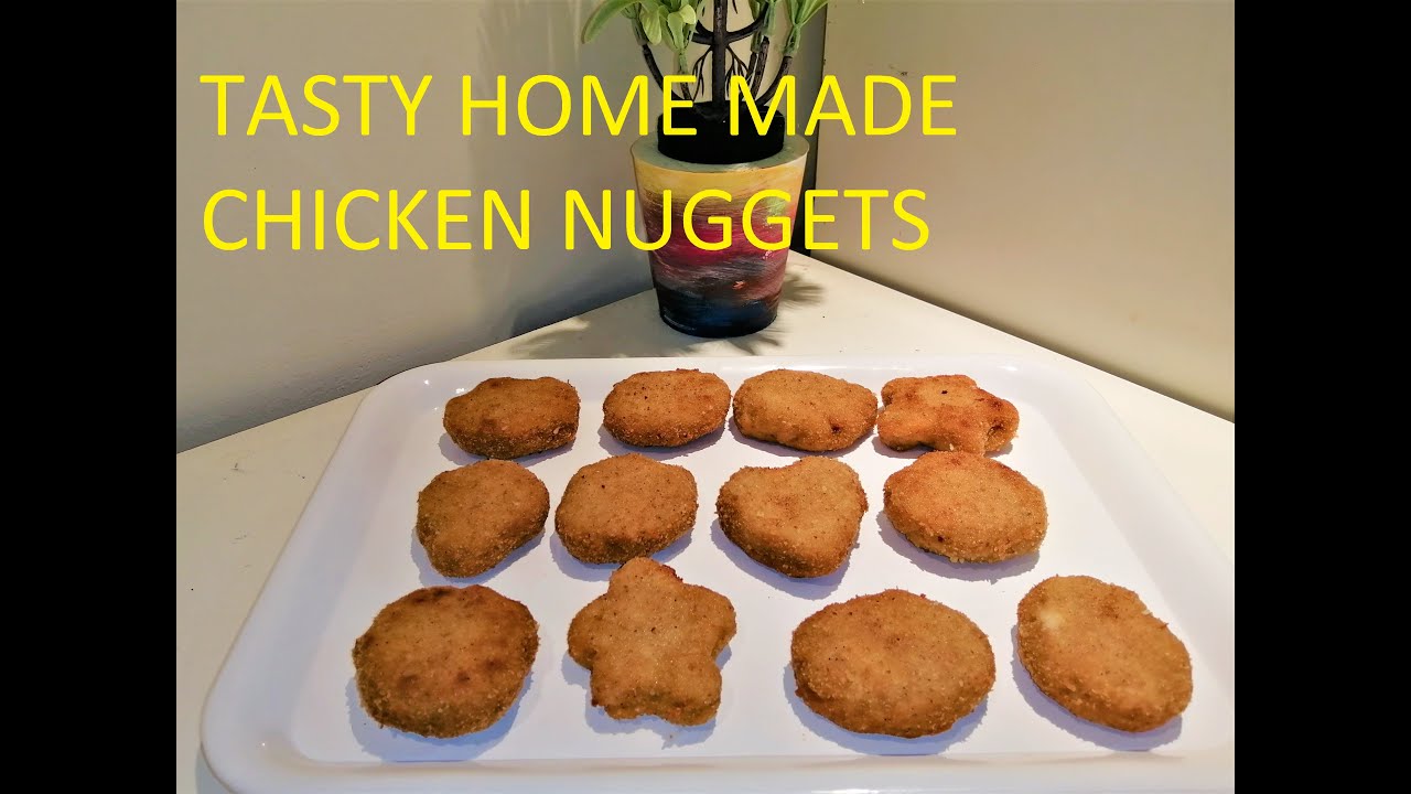 Tasty Home made chicken Nuggets - YouTube