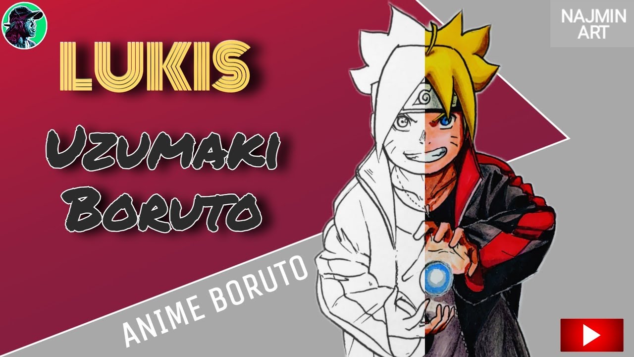 Draw Uzumaki Boruto full body (Anime Boruto) | #Najartwork #borutoart # ...