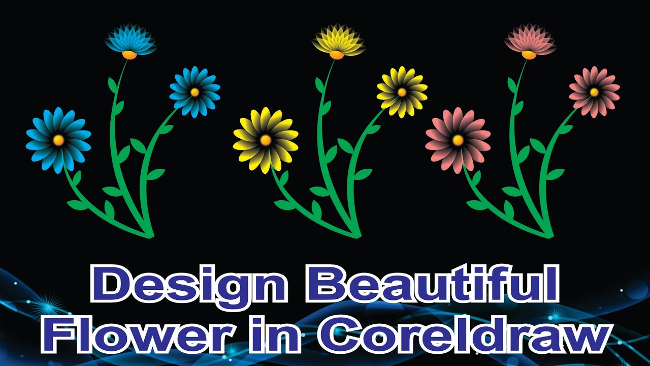 Learn the Trick How to Making Flower in Coreldraw | Shashi Knowledge ...