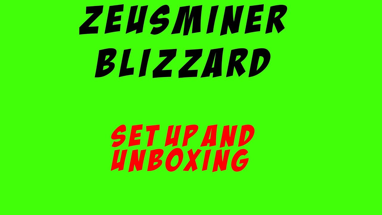 Zeusminer Setup and Unboxing #1 (Zeuscontroller)(HD) - YouTube