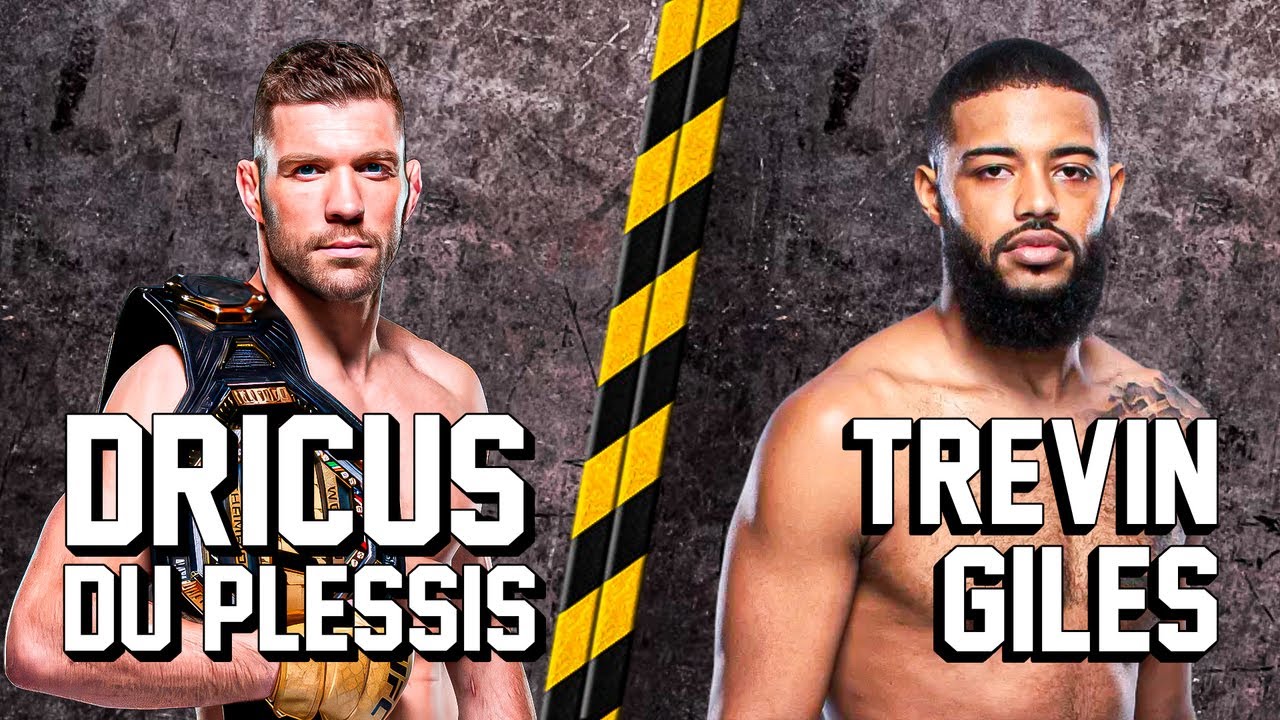 Dricus Du Plessis vs Trevin Giles | ¡El día en que Dricus aplastó a ...