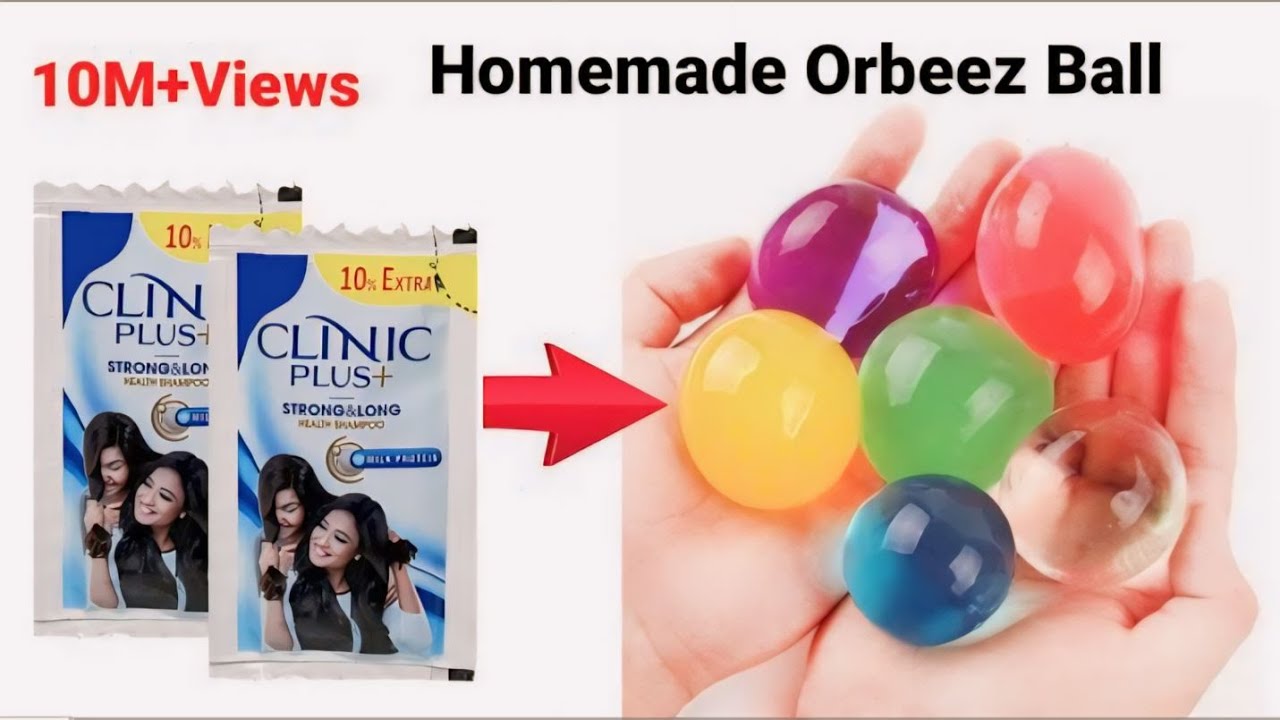 Shampoo se banaye bouncy Ball At Home/// How To Make Bouncy BallAt Home ...