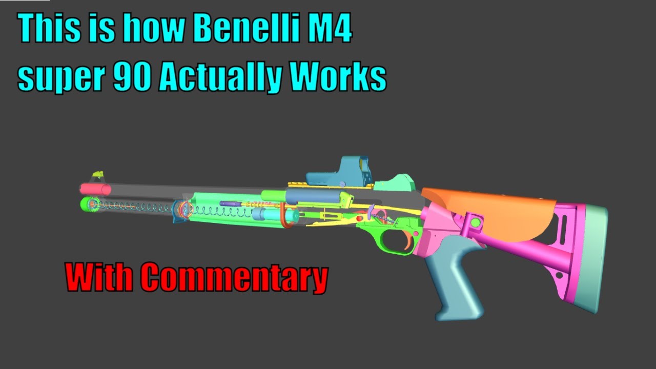 This is how Benelli M4 super 90 Actually Works | WOG | With Commentary ...