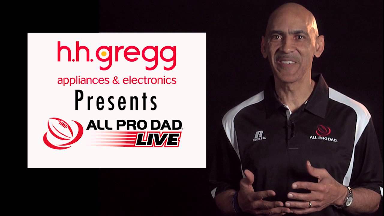 Tony Dungy Announces All Pro Dad Live - YouTube