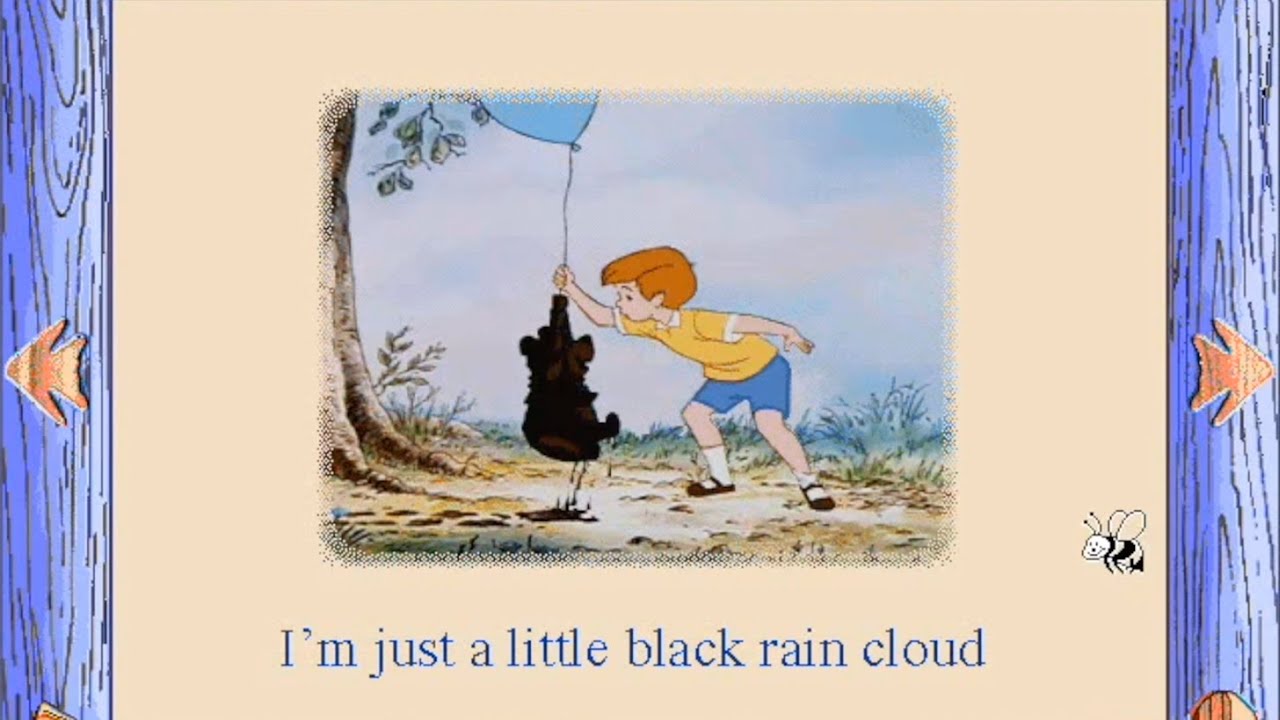 Winnie The Pooh Little Black Rain Cloud FULL SONG From The Honey Tree ...