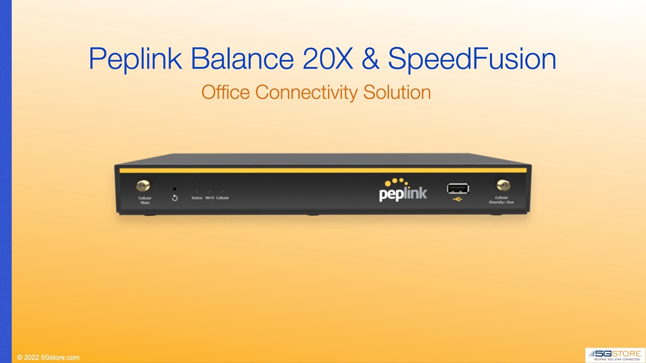 How Can Peplink Help Your Office Connectivity? - YouTube