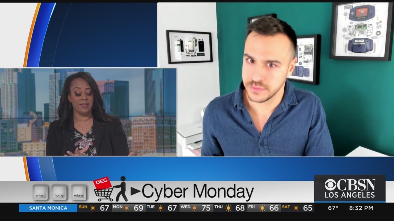 CNET Reporter Justin Eastzer Talks 'Cyber Monday' Deals - YouTube