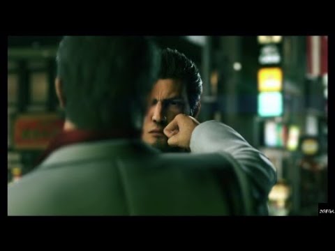 Fake Kiryu punches real Kiryu - YouTube