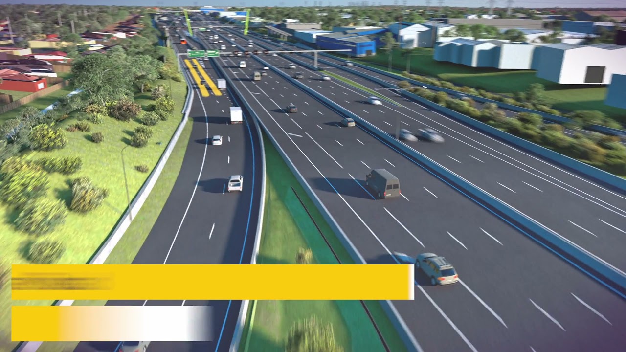 M80 Edgars Road Interchange Ramps (Greensborough-bound) - YouTube