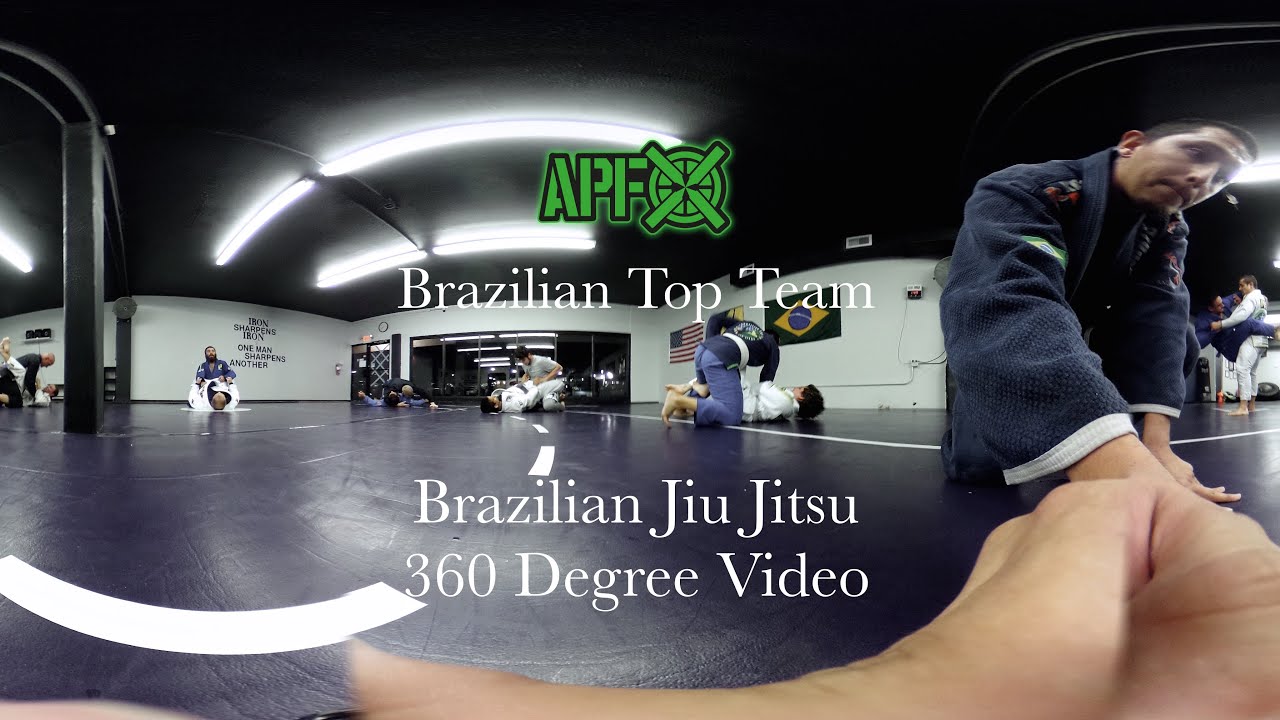 Brazilian Jiu Jitsu Training 360 Degree Video - YouTube