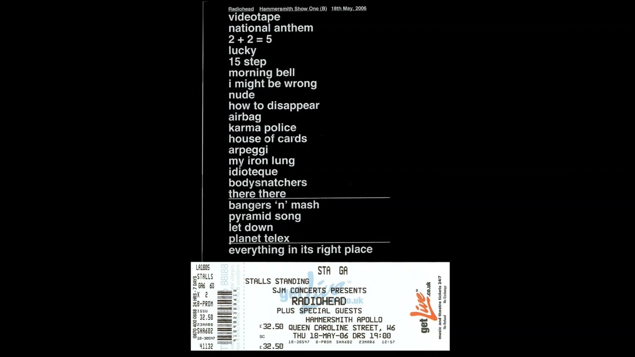 15 Step (Live) - Radiohead - YouTube