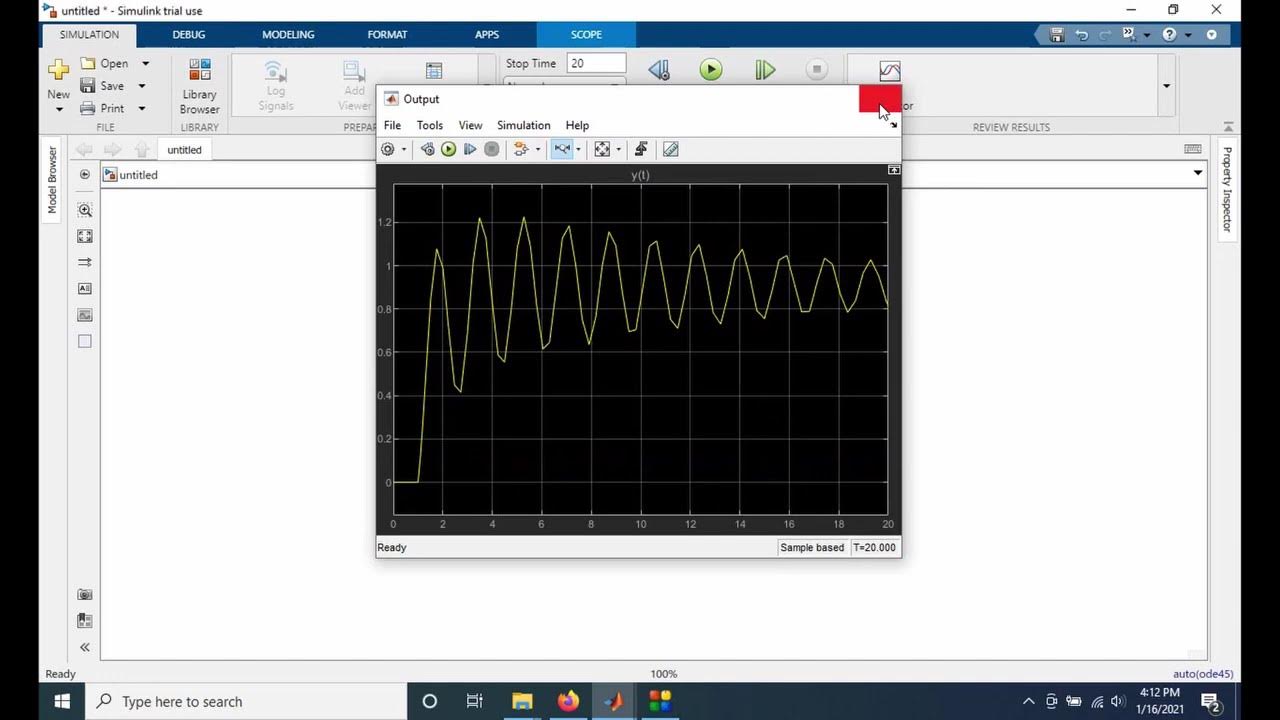 MATLAB using simulink PID - YouTube