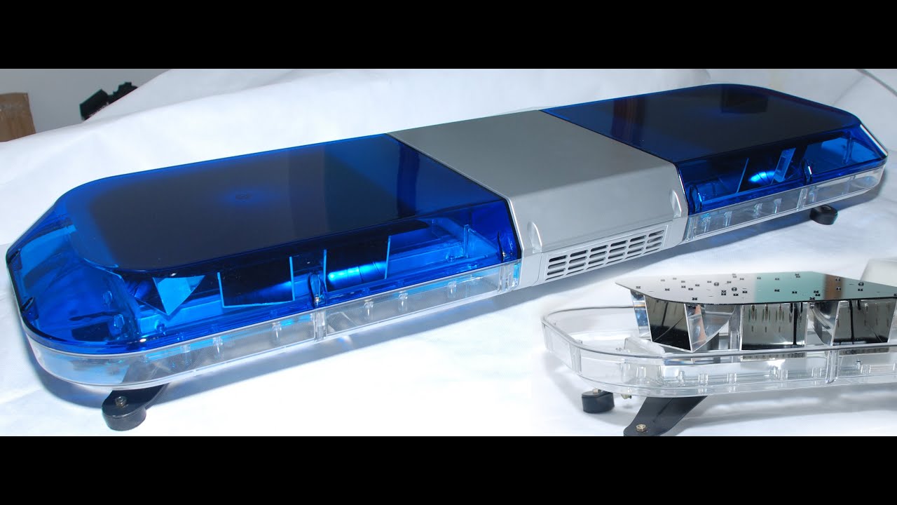 SENKEN TBD305121 LIGHT BAR WITH SIREN CJB100BD, BLUE BLUE M2210020 ...