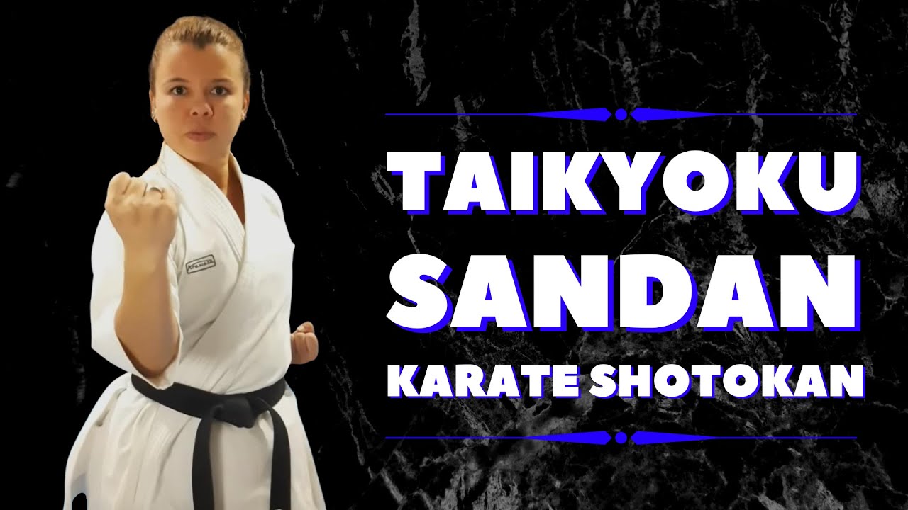 Série Kata - Taikyoku Sandan - Karate Shotokan - YouTube