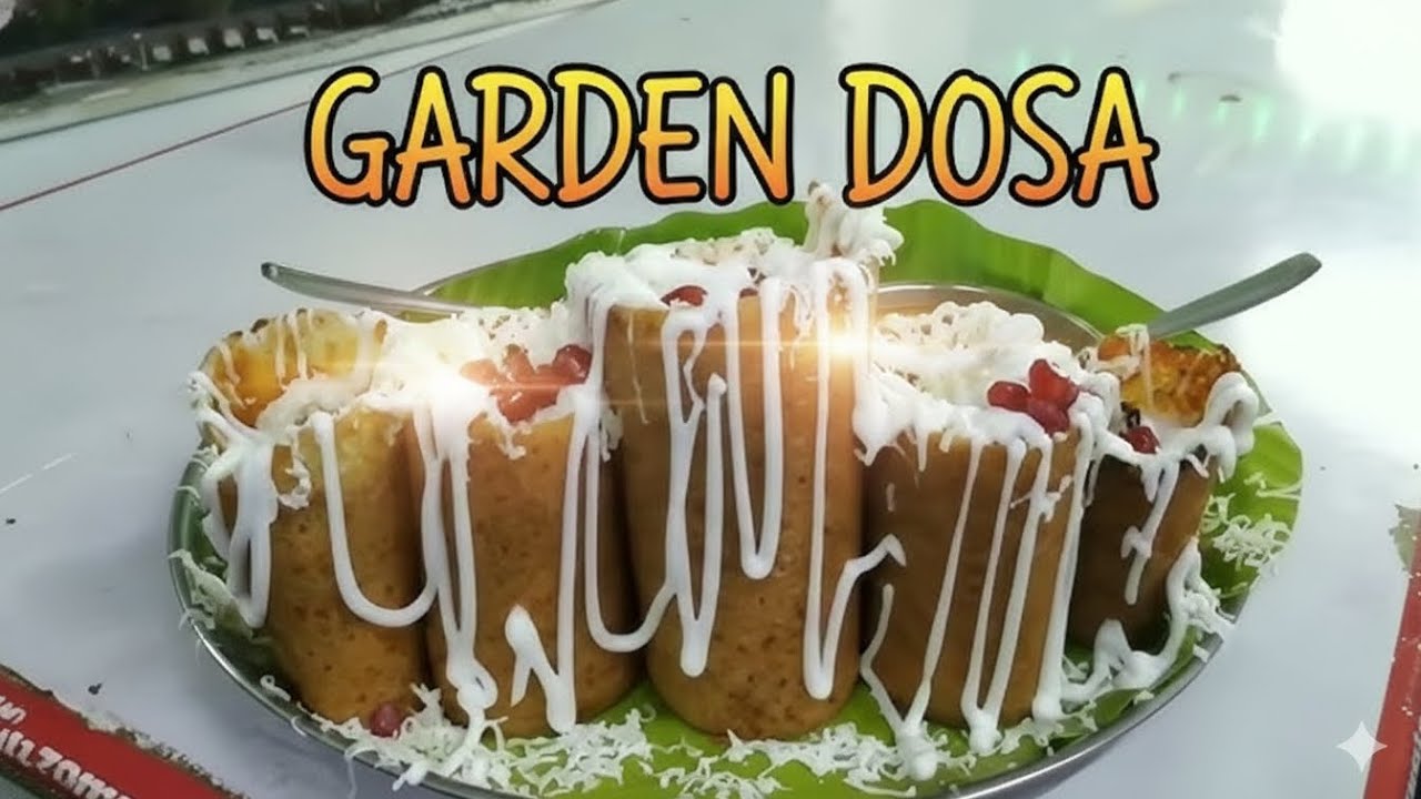 Garden dosa Making | Chennai - YouTube