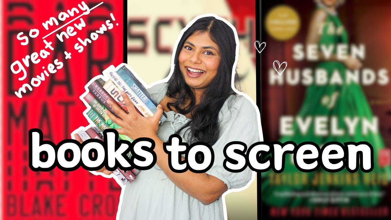 Books Becoming Movies and TV Shows | Book To Movie Adaptation - YouTube