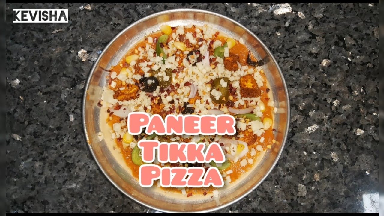 Paneer Tikka Pizza | Home made paneer pizza 🍕(Fusion Pizza Recipe)🍕 ...