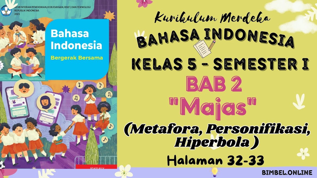 Majas dan Jenis-nya || Bahasa Indonesia Bab 2 || Kelas 5 Semester 1 ...
