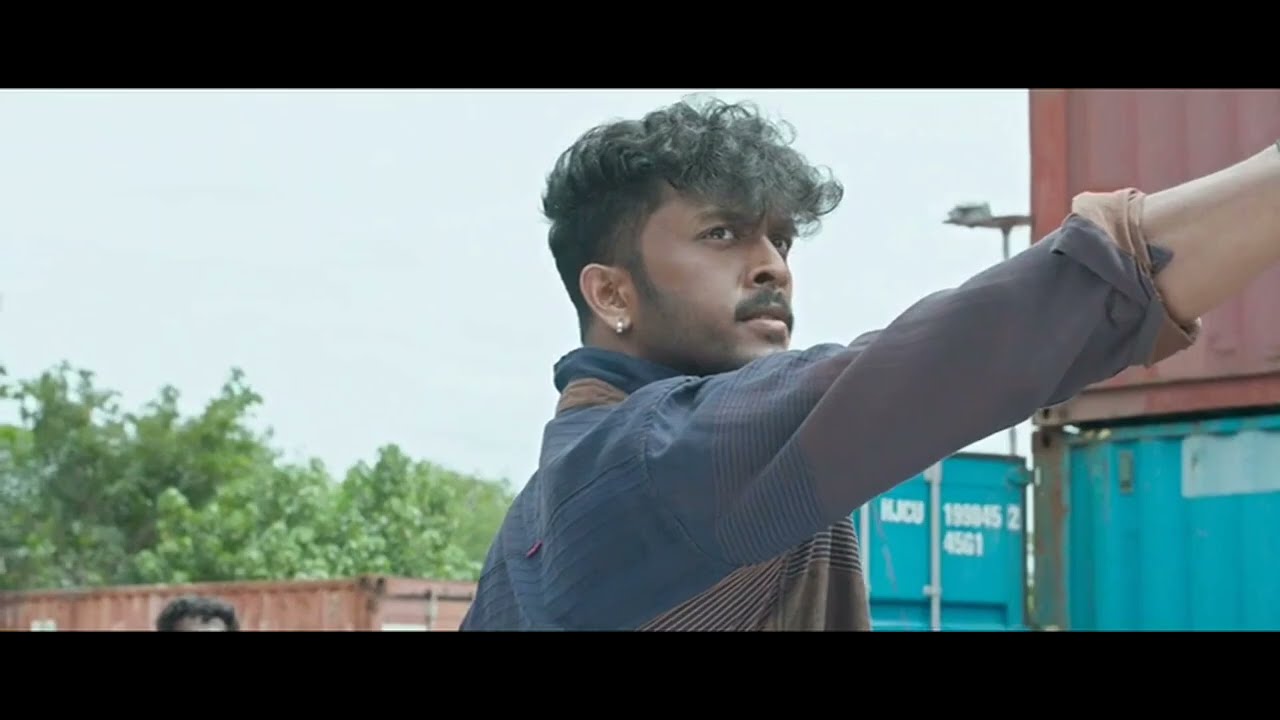Gautham Karthick vs Teejay Face-off theme from "Pathu Thala" HD - YouTube