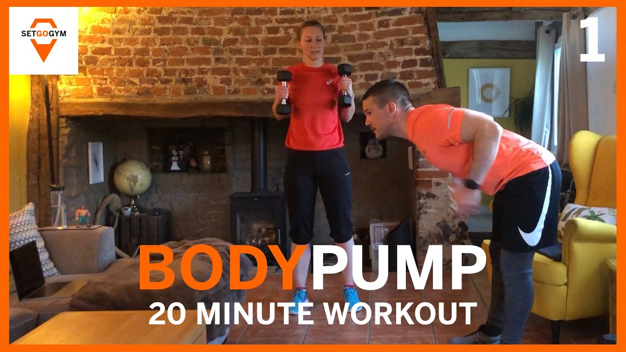 Body Pump 1 | How to get in shape with Dumbbells | Home Workout - YouTube