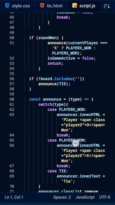 Tic Tac Toe Game Shots Viral Coding Learning Codinglife Html Code Css Education Shots
