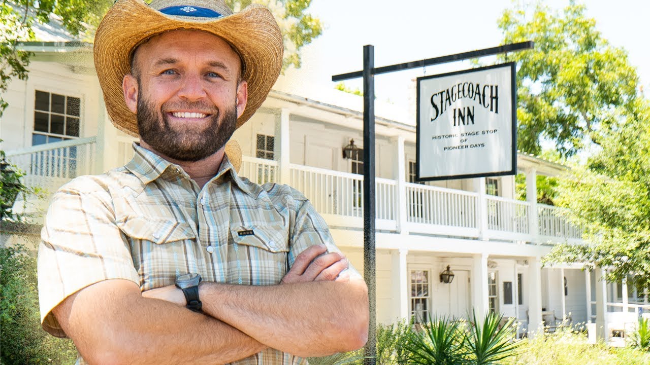 Tour of the most Historic Hotel in Texas - Stagecoach Inn in Salado ...