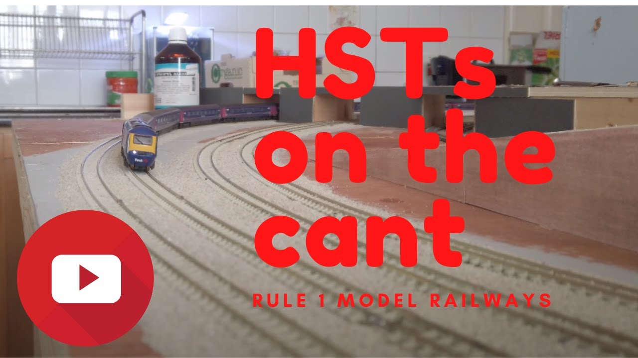 HST pass on the superelevated section - Weston Parkway - YouTube