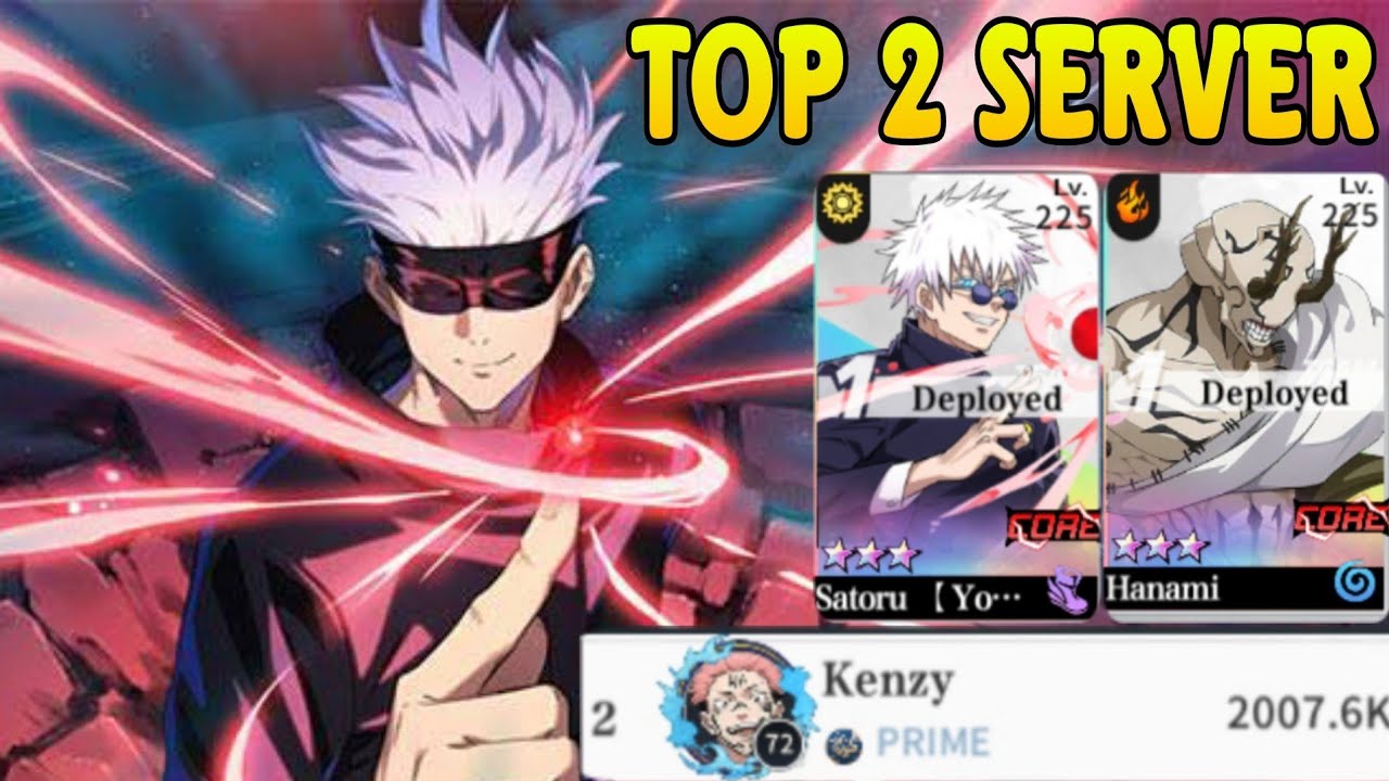 REVIEW AKUN TOP GLOBAL SERVER🔥PEMILIK GOJO RAINBOW TERKUAT SAKIT BANGET ...