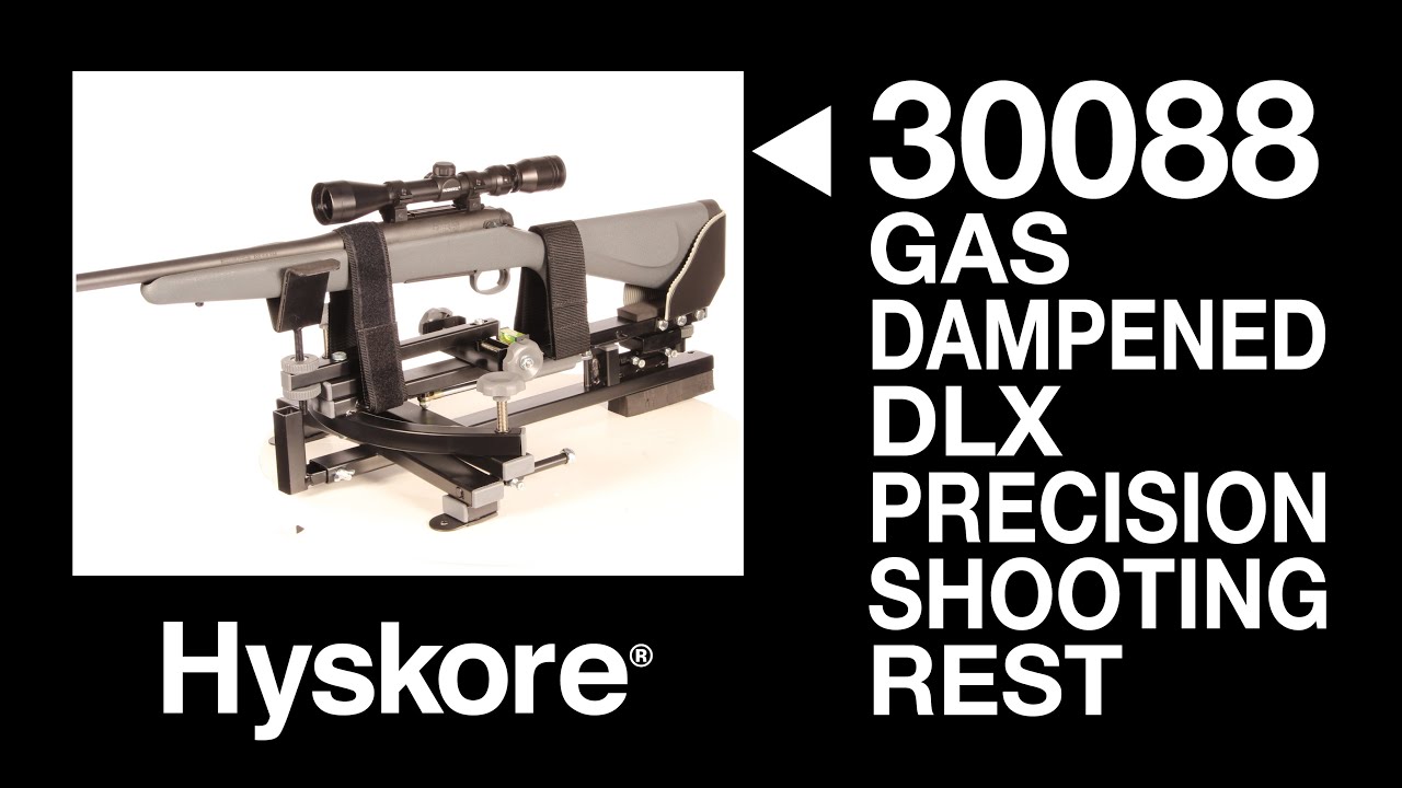 How to Take the Pain out of Recoil with the Hyskore 30088 DLX Machine Shooting Rest - YouTube