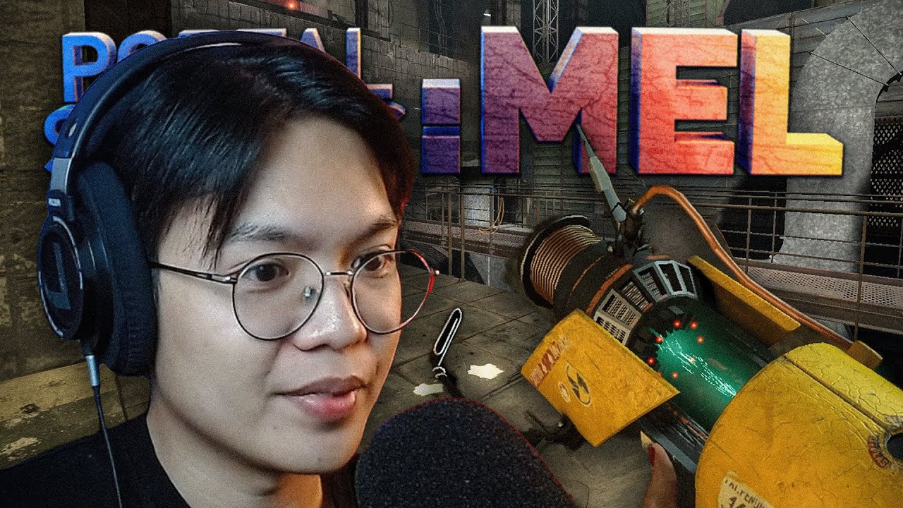 Escaping Underground Aperture! | Portal Stories: Mel - Blind Playthrough [2] | Macchi - YouTube