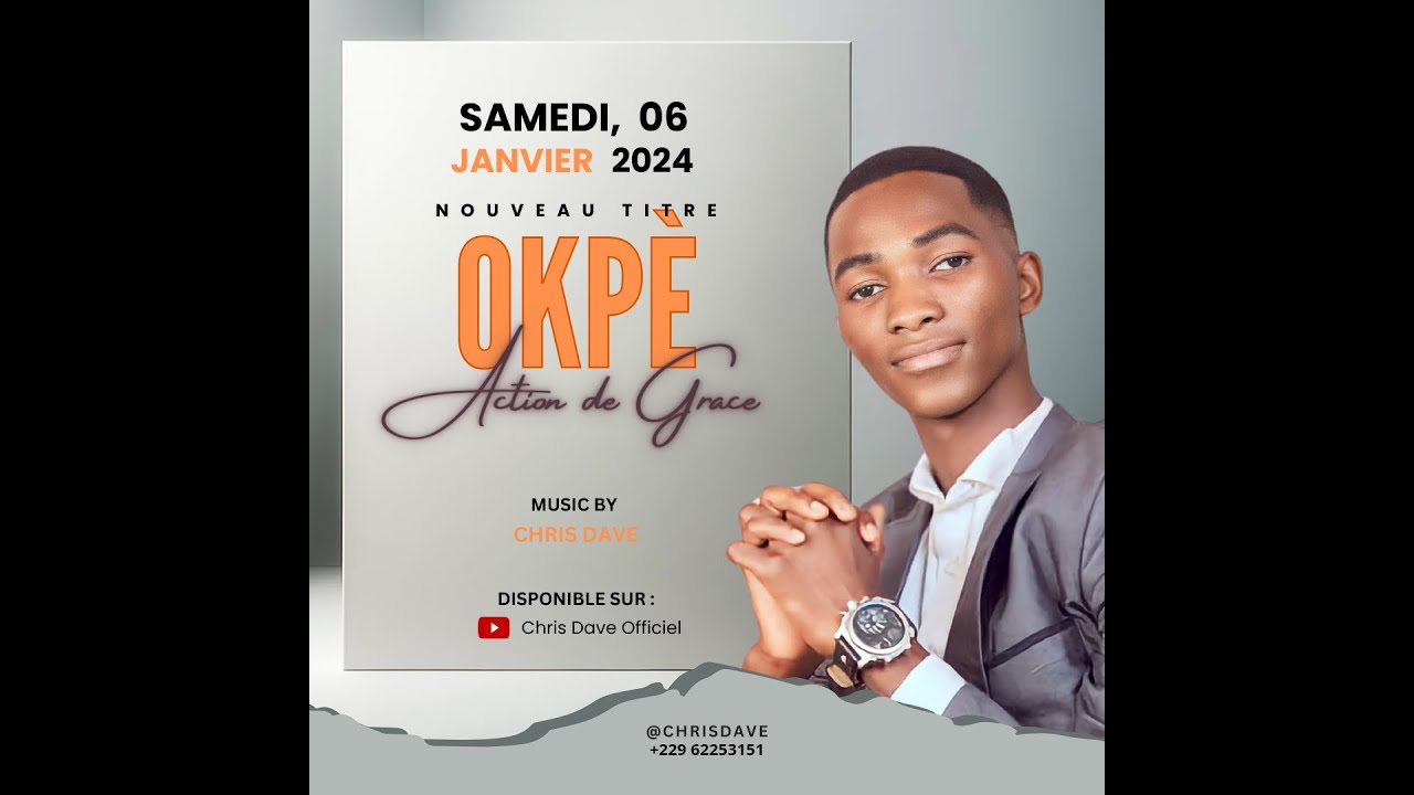 Chantre Chris Dave dans :Okpè - YouTube