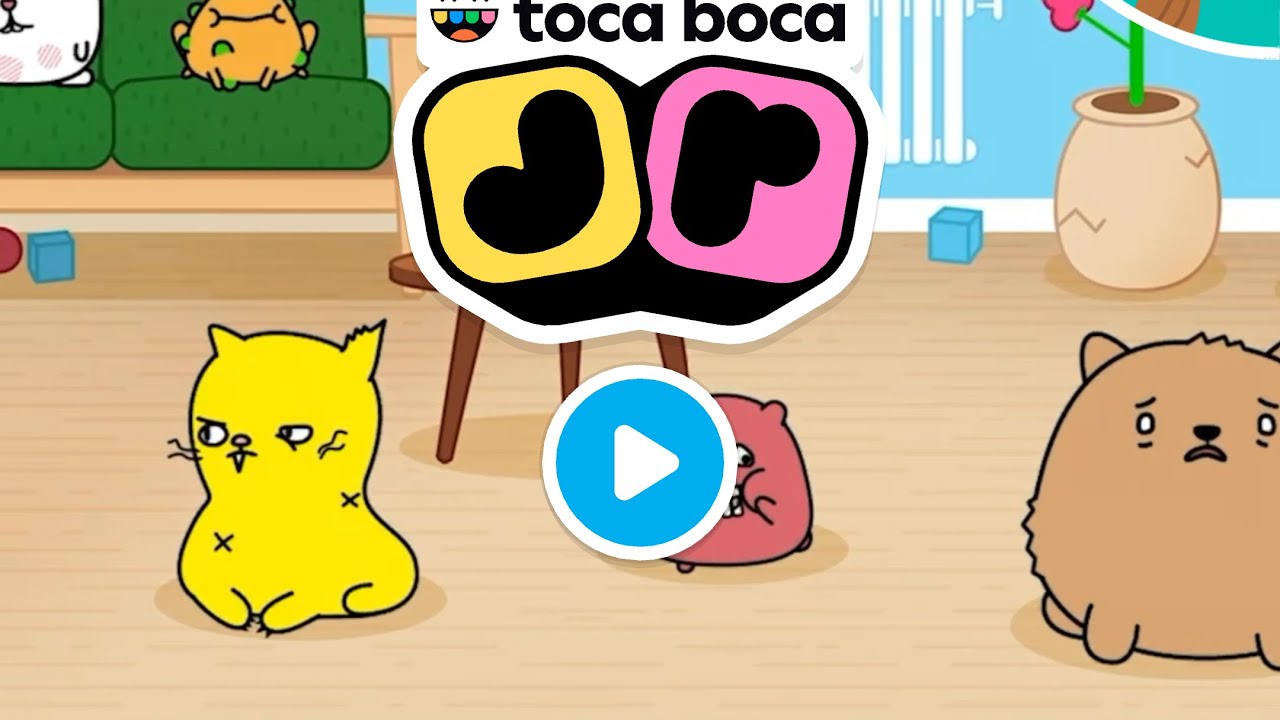 Dinner time for the monsters Toca Boca Jr - YouTube