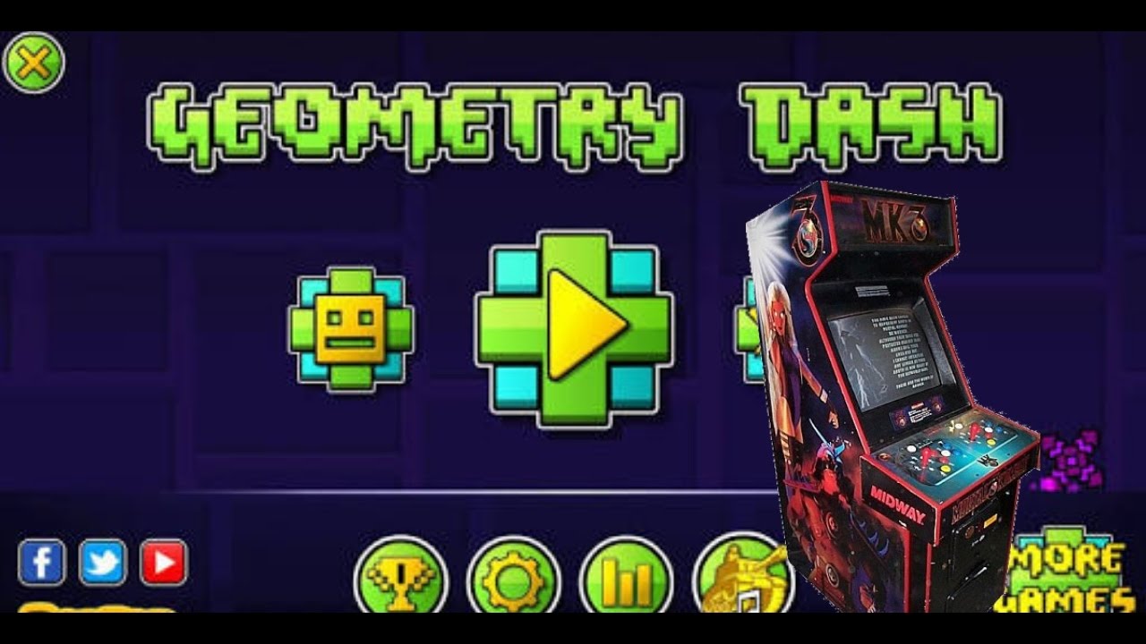 Mapas De Arcade - Geometry Dash - YouTube