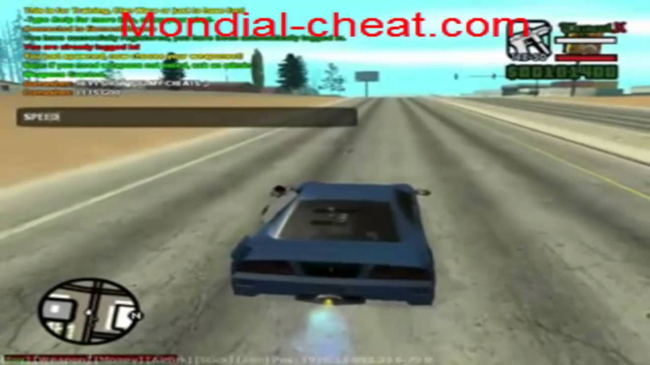 Cheat Gta san andreas samp Multiplayer tools hack - YouTube