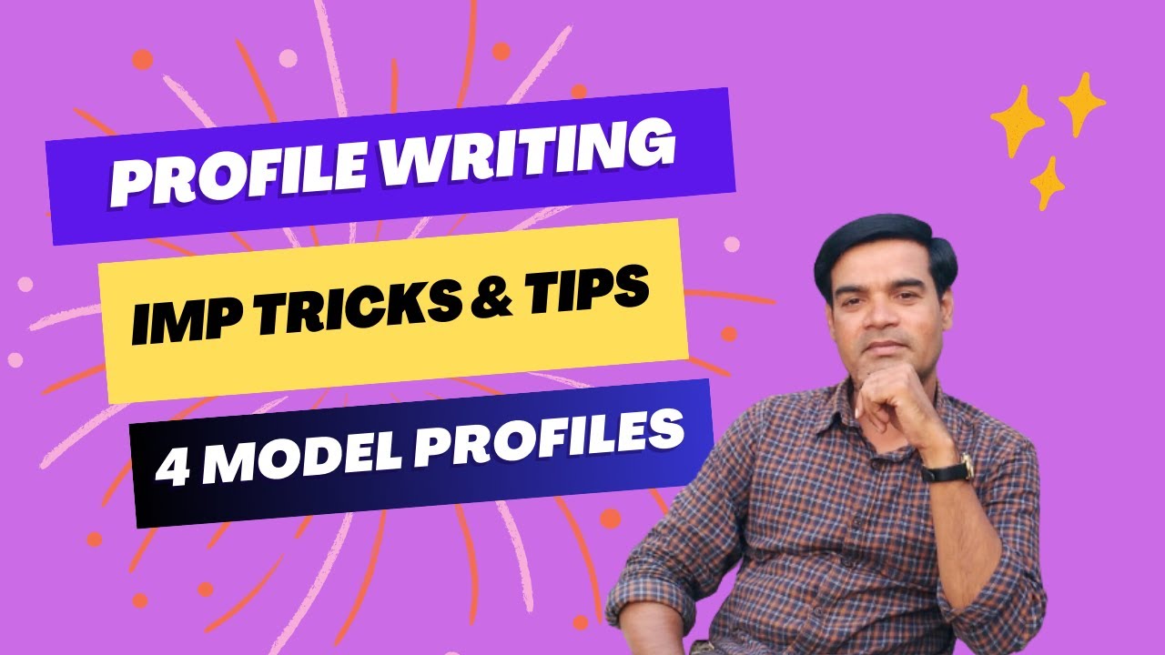 Profile writing models | Examples of profile writing | Profile writing ...