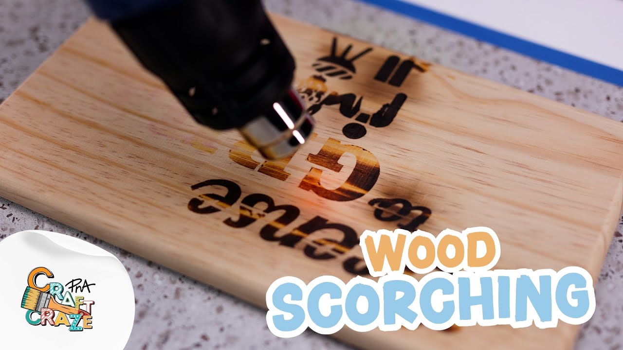 PNA | Craft Craze | Wood Scorching Art! - YouTube